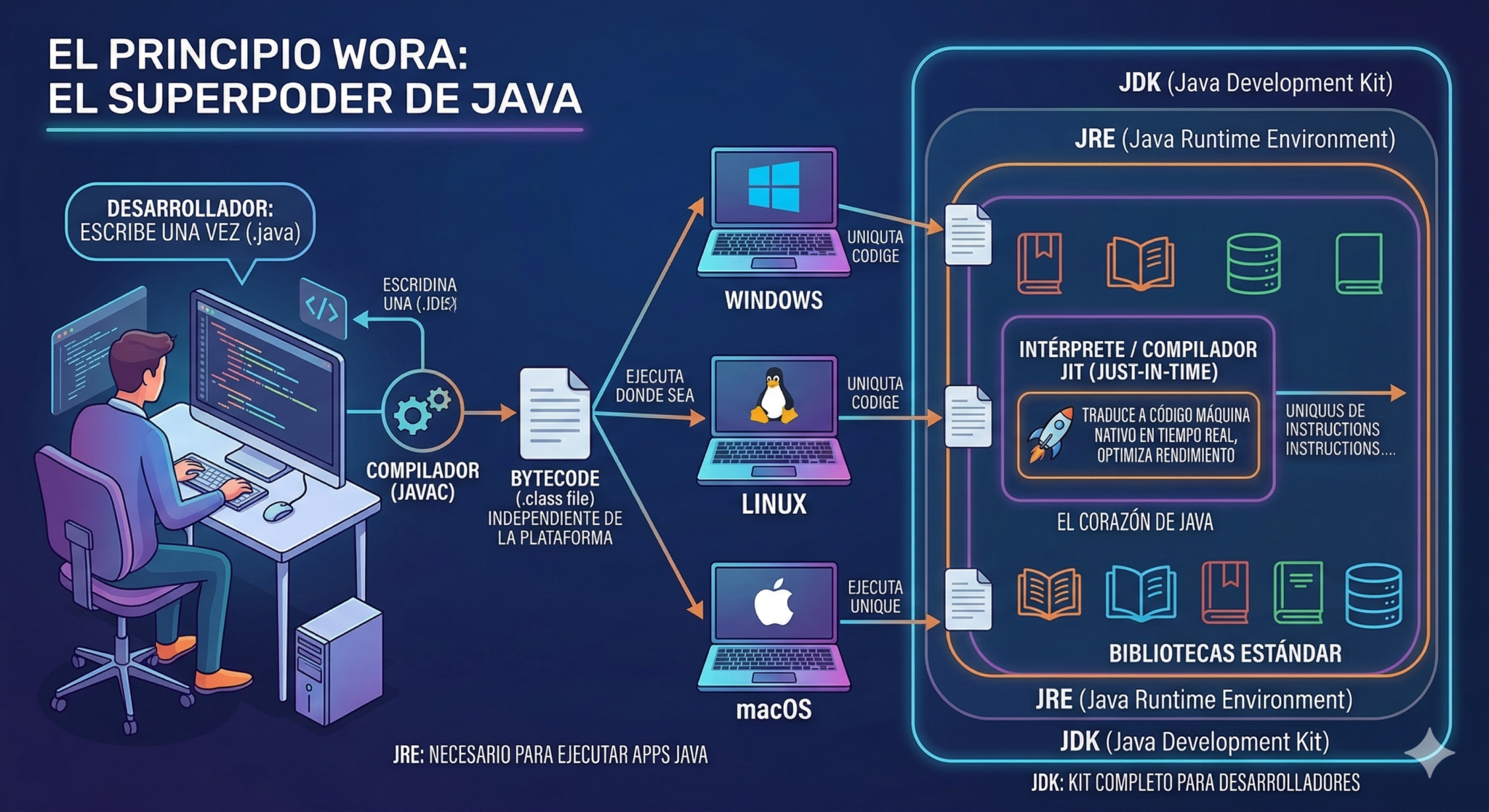 Java – Parte 1 – Introducción – Datos Primitivos – Apuntes de Walther Curo